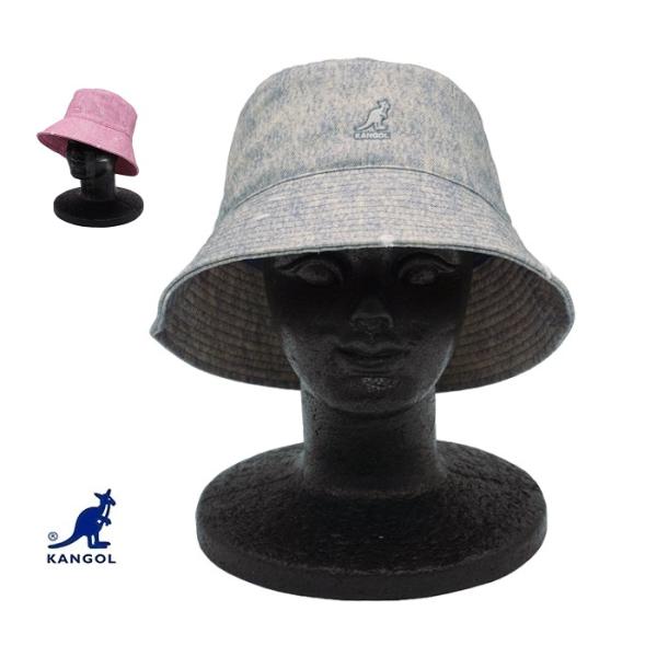 カンゴール 帽子 ハット メンズ レディース KANGOL Washed Denim Bucket ウオッシュド デニム バケット ギフト プレゼント 母の日