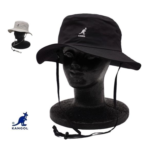 カンゴール 帽子 ハット 紫外線カット メンズ レディース サファリ キャンプ 紐付き KANGOL SMU Outdoor Hat アウトドア ハット ギフト プレゼント