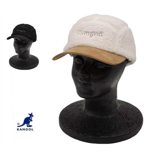 カンゴール 帽子 キャップ メンズ レディース KANGOL Script Faux Sherpa 5-Panel スクリプト フォックス シェルパ 5 パネル