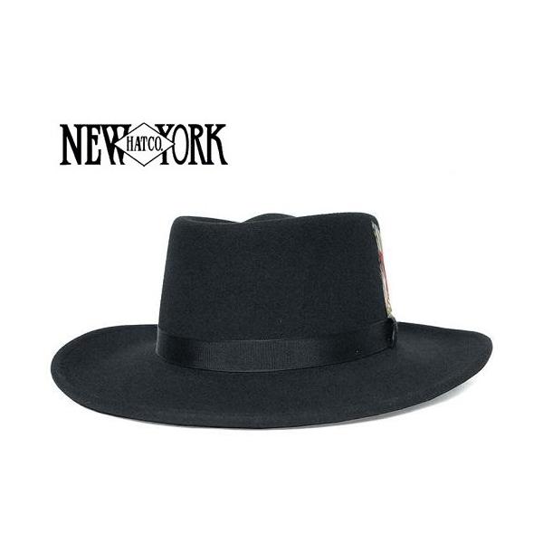 ニューヨークハット 帽子 フェルトハット メンズ レディース NEW YORK HAT 5314　Mid Nite Gambler　ミッドナイト　ギャンブラー