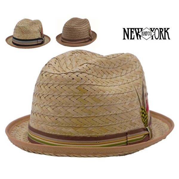 ニューヨークハット 帽子 ストローハット メンズ レディース NEW YORK HAT 2122　Coconut Stingy　ココナッツ　スティンジー