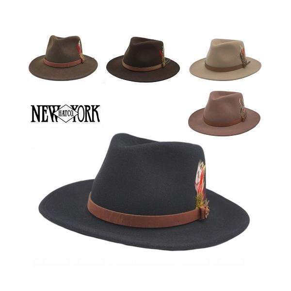 ニューヨークハット 帽子 フェルトハット メンズ レディース NEW YORK HAT 5312 Lite Felt Outback　ライトフェルト アウトバック