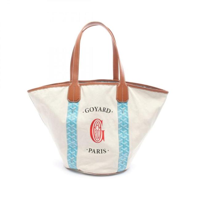 ゴヤール GOYARD ベラーラMM トートバッグ バッグ キャンバス PVCコーティングキャンバス レザー レディース ベージュ系 / ブルー系 / マルチカラー