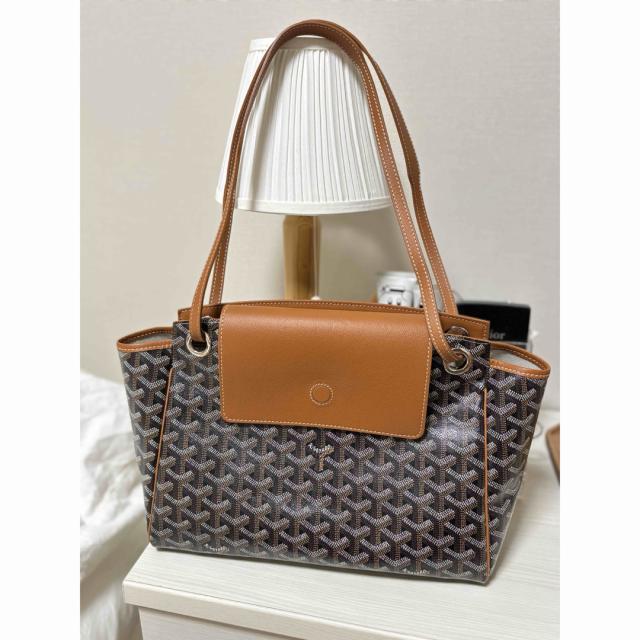 GOYARD ROUETTE ゴヤール ルエット PM ブラック x ブラウン