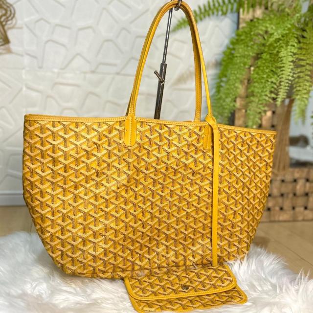 ゴヤール　サンルイpm トートバッグ　イエロー