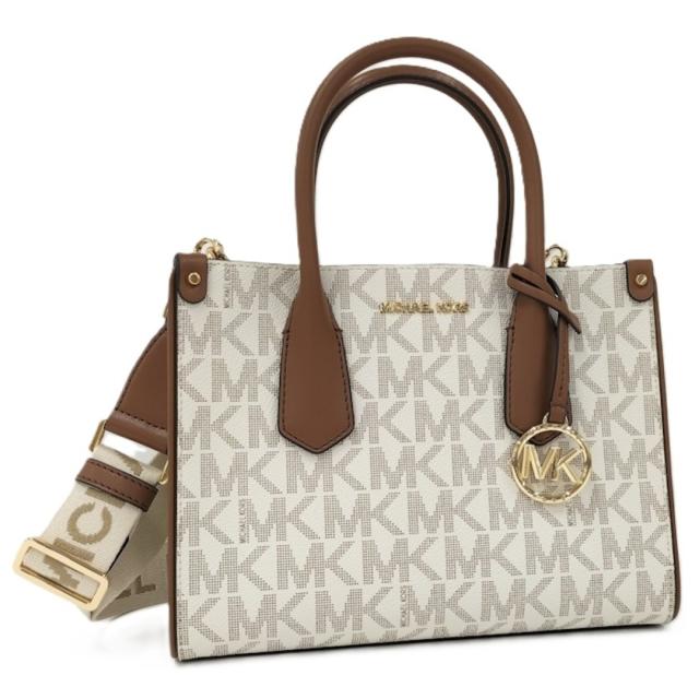 Michel Kors 2WAYバッグ サッチェル スモール MK シグネチャー