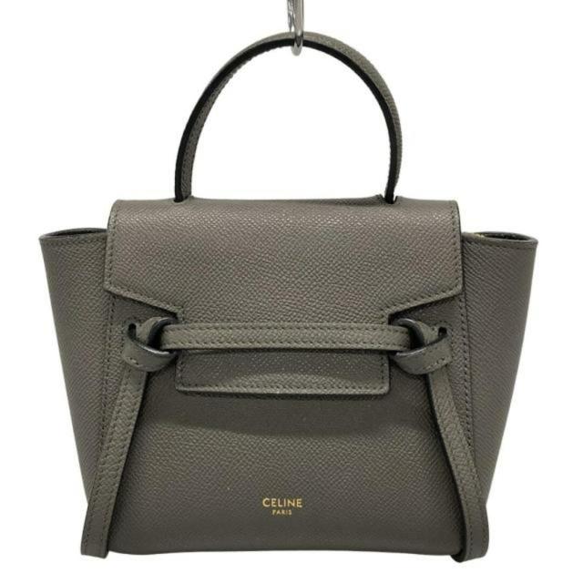 CELINE(セリーヌ) ハンドバッグ ベルトバッグ ピコ ダークグレー