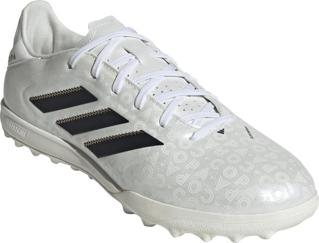 adidas （アディダス） サッカー スパイク コパ ピュア 3 LEAGUE TF / ターフ用（トレーニングシューズ） / Copa Pure 3 League TF 【ゼロメタリック/ブラック/ゴールド】 JR1725 スパイクターフ トレーニングシューズ メンズ 男性用 シルバー 銀 黒 金 25Q3 {SK}
