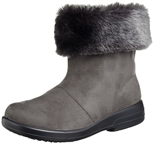 asahi shoes(アサヒシューズ) TOP DRY(トップドライ) カジュアル ショートブーツ TDY3911 C265【グレー】 レディース AF39117