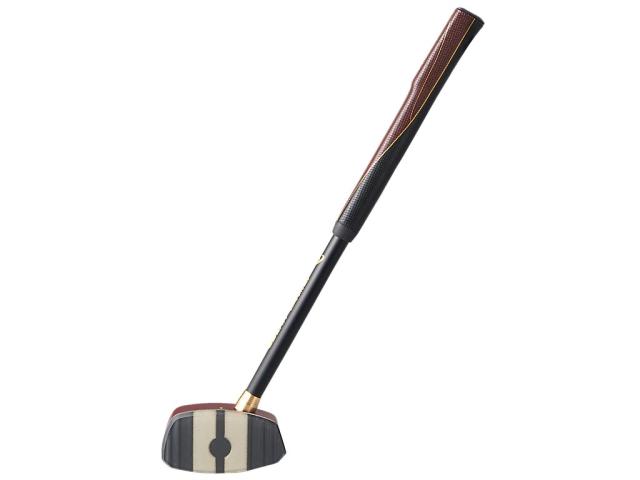 asics（アシックス） グランドゴルフ グラウンドゴルフ クラブ GG ストロングショットハイパー（車椅子用）【ブラウン×ブラック】 メンズ・レディース・ユニセックス 3283A067 202 {SK}