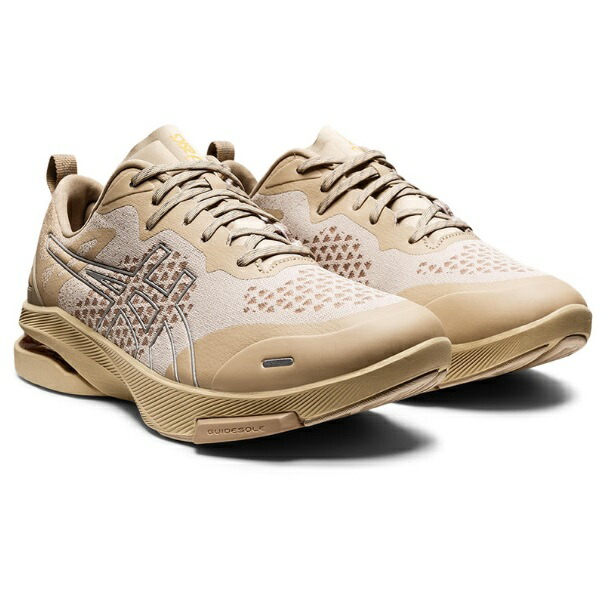 asics商事（アシックス商事） エクササイズシューズ GEL-RIDEWALK(ゲルライドウォーク) 1293A029 250 【ベージュ】 メンズ・レディース 男性用・女性用 スニーカー ウォーキング 長距離 長時間 疲れない 運動 スポーツ ジム フィットネス クッション 茶 BEIGE {SK}