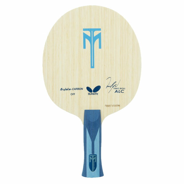 Butterfly（バタフライ） 卓球 シェークラケット 攻撃用 ティモボル ALC アナトミック 【ブルー】 35862 メンズ・レディース 男性用・女性用 青 21 {SK}