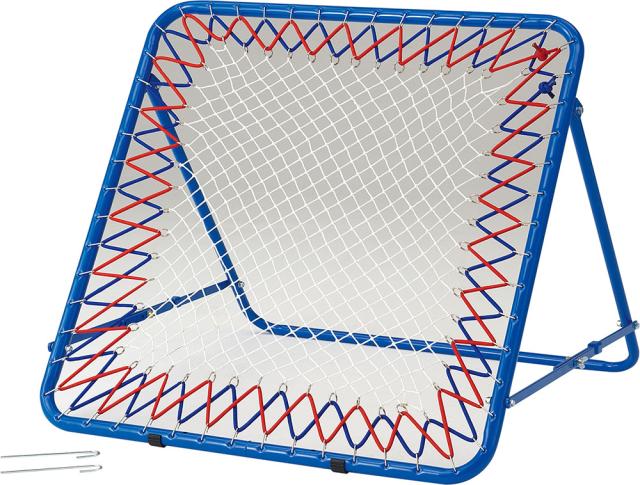【法人宛限定】 DANNO （ダンノ） 学校体育器具 器具・備品 メディシンボールリバウンダー(1m×1m) 【ブルー/レッド/ホワイト】 D-5478 器具 トレーニング器具 淡野製作所 青 赤 白 9999 ＜L-1＞