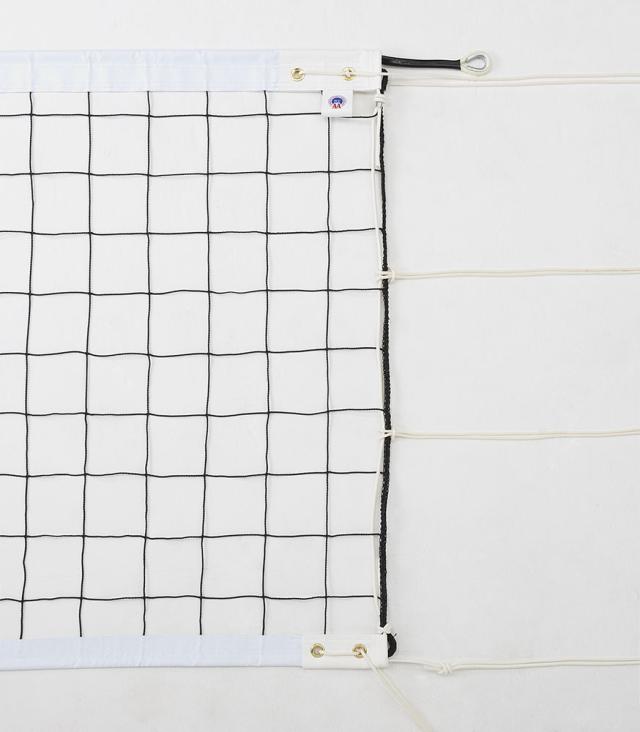 【法人宛限定】 DANNO （ダンノ） バレーボール 器具・備品 一般6人制バレーボールネット(新規格上下テープ付) 新規格6人制Wカバーイザナスロープ240 【ブラック】 D6336 器具 ネット 淡野製作所 黒 9999 ＜D-2＞