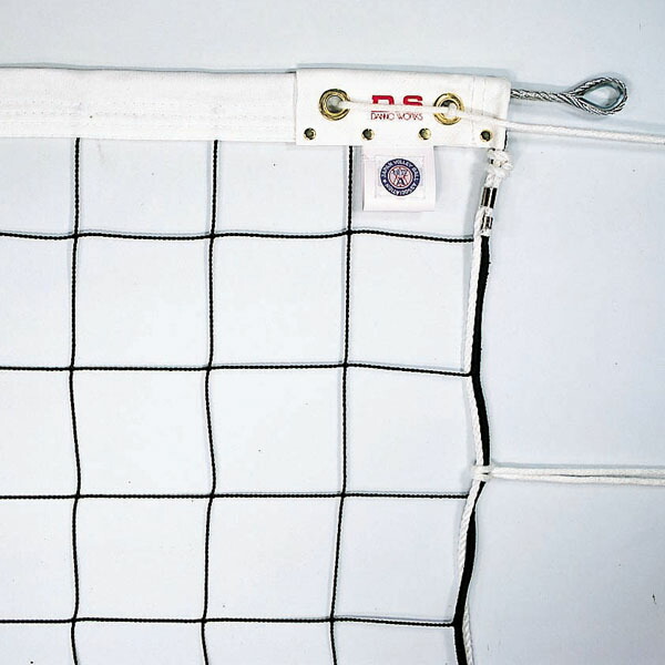 【法人宛限定】 DANNO （ダンノ） バレーボール 器具・備品 ９人制女子バレーボールネット（周囲ロープ式） イザナス２４０ 【ブラック】 D6360BK 器具 淡野製作所 黒 21 ＜D-2＞