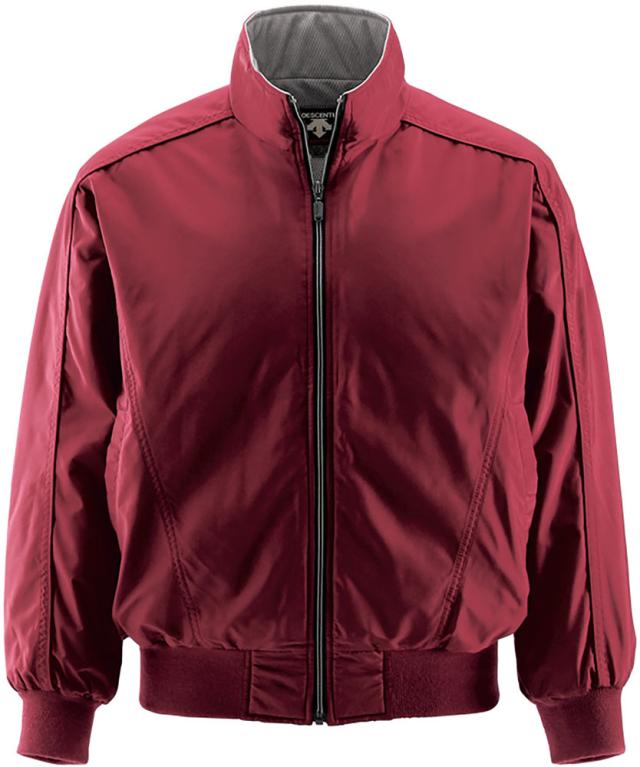 DESCENTE （デサント） 野球＆ソフトボール ウインドウェア グランドコート 【エンジ】 DR-204B ENG ウインドジャケット コート メンズ 男性用 ワインレッド 赤 20SS {SK}