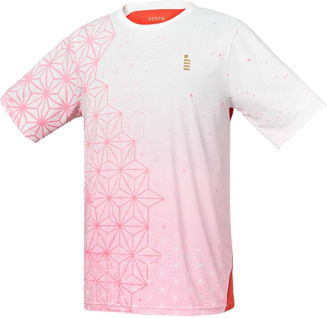 GOSEN （ゴーセン） テニス ゲームシャツ・パンツ ゲームシャツ 【ホワイト】 T2500 30 ゲームシャツ ゲームシャツ ユニセックス 男性用・女性用 ホワイト 白 25SS {NP}