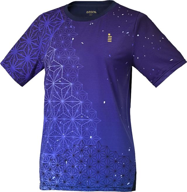 GOSEN （ゴーセン） テニス ゲームシャツ・パンツ レディース ゲームシャツ 【ネイビー】 T2501 17 ゲームシャツウィメンズ ゲームシャツ レディース 女性用 ネイビー 紺 25SS {NP}