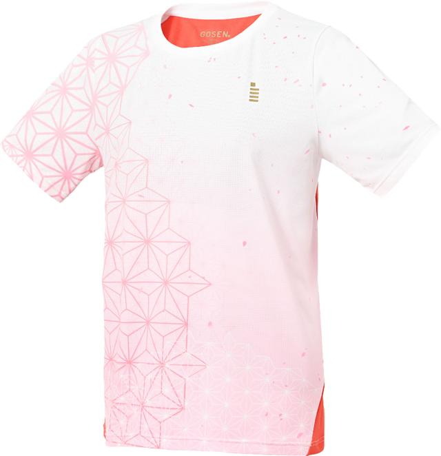 GOSEN （ゴーセン） テニス ゲームシャツ・パンツ レディース ゲームシャツ 【ホワイト】 T2501 30 ゲームシャツウィメンズ ゲームシャツ レディース 女性用 ホワイト 白 25SS {NP}