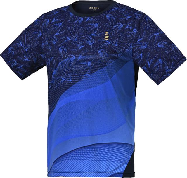 GOSEN （ゴーセン） テニス ゲームシャツ・パンツ レディース ゲームシャツ 【ネイビー】 T2503 17 ゲームシャツウィメンズ ゲームシャツ レディース 女性用 ネイビー 紺 25SS {NP}