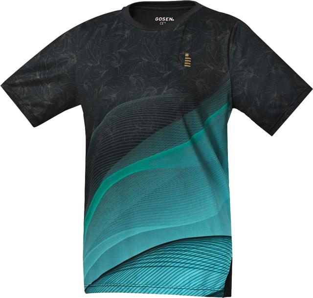 GOSEN （ゴーセン） テニス ゲームシャツ・パンツ レディース ゲームシャツ 【ブラック】 T2503 39 ゲームシャツウィメンズ ゲームシャツ レディース 女性用 ブラック 黒 25SS {NP}