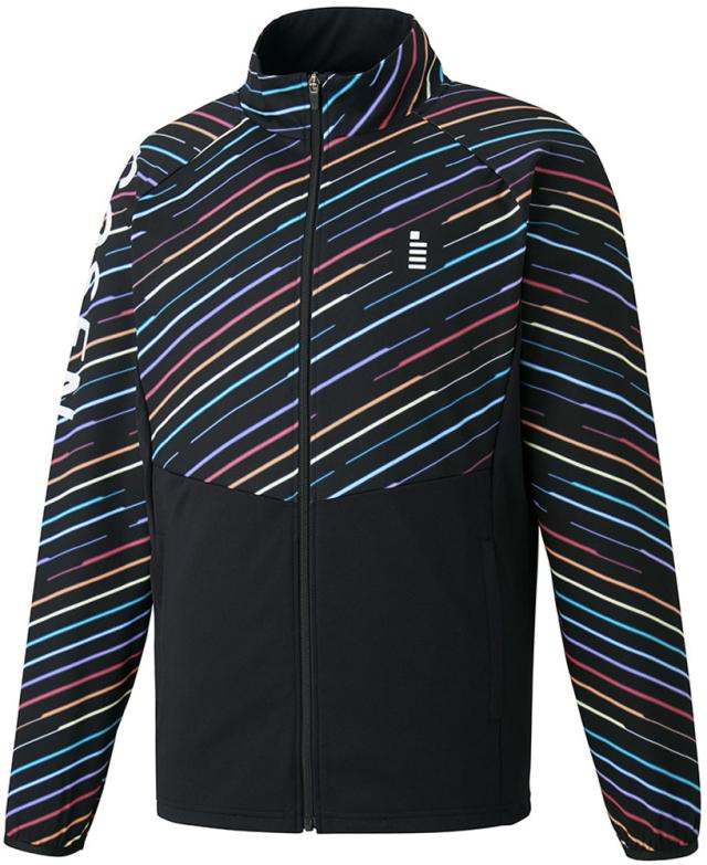 GOSEN （ゴーセン） テニス ウインドウェア ウインドジャケット 【ブラック】 Y2300 ウインドジャケット ウィンドジャケット ユニセックス 男性用・女性用 ブラック 黒 24SS {SK}