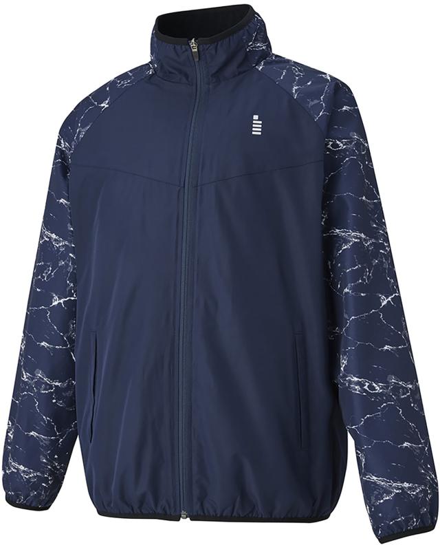 GOSEN （ゴーセン） テニス ウインドウェア ウィンドウォーマージャケット 【ネイビー】 Y2340 ウインドジャケット ウィンドジャケット裏起毛 ユニセックス 男性用・女性用 ネイビー 紺 24SS {SK}