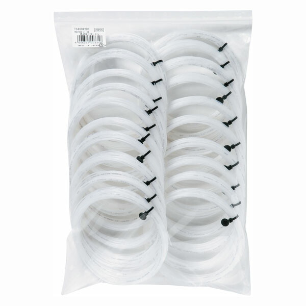 GOSEN（ゴーセン） テニス ガット・ラバー オージー・シープ ミクロスーパー16L（20張入） 硬式テニス用ガット 【ホワイト】 メンズ・レディース 男性用・女性用 TS401W20P {NP}