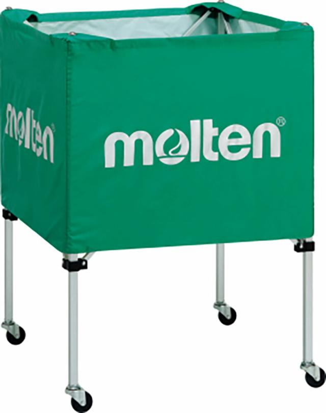 molten （モルテン） 学校体育器具 器具・備品 ボールカゴ 中・背低 【グリーン】 BK0021-G 体育館 備品 メンズ・レディース 男性用・女性用 緑 21 {SK}