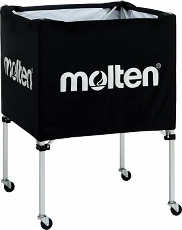 molten （モルテン） 学校体育器具 器具・備品 ボールカゴ 折りたたみ式ボールカゴ 中・背低 黒 【ブラック】 BK0021K 体育館 備品 メンズ・レディース 男性用・女性用 黒 23 {SK}
