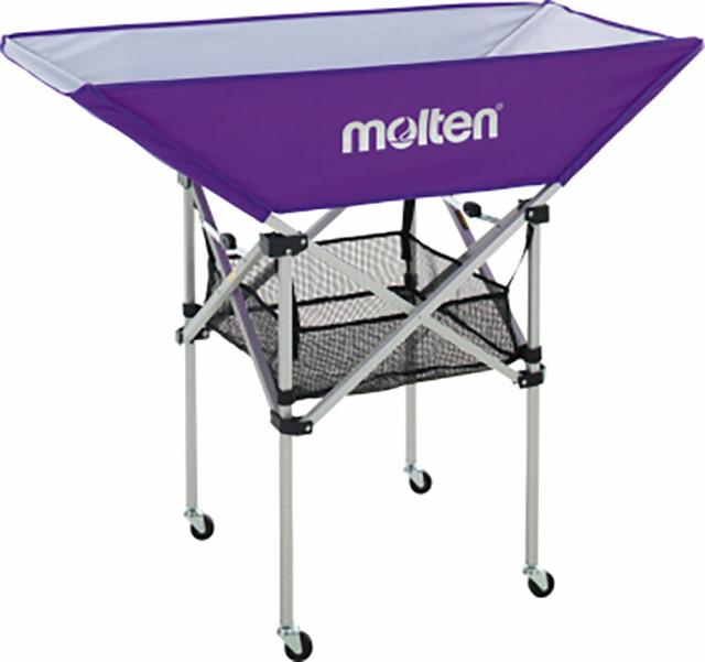 molten （モルテン） 学校体育器具 器具・備品 折りたたみ式平型ボールカゴ 背高 【ヴァイオレット】 BK0033-V 体育館 備品 パープル 紫 9999 {SK}