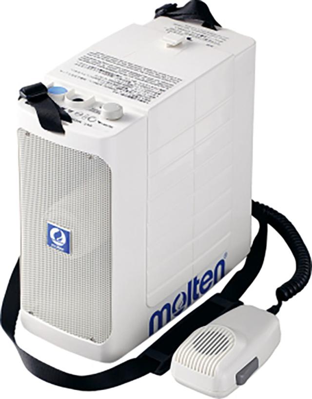 molten （モルテン） 学校体育器具 運動会小物 ショルダー型メガホン6W 【ホワイト】 EP06P 運動会用品 メンズ・レディース 男性用・女性用 白 9999 {SK}