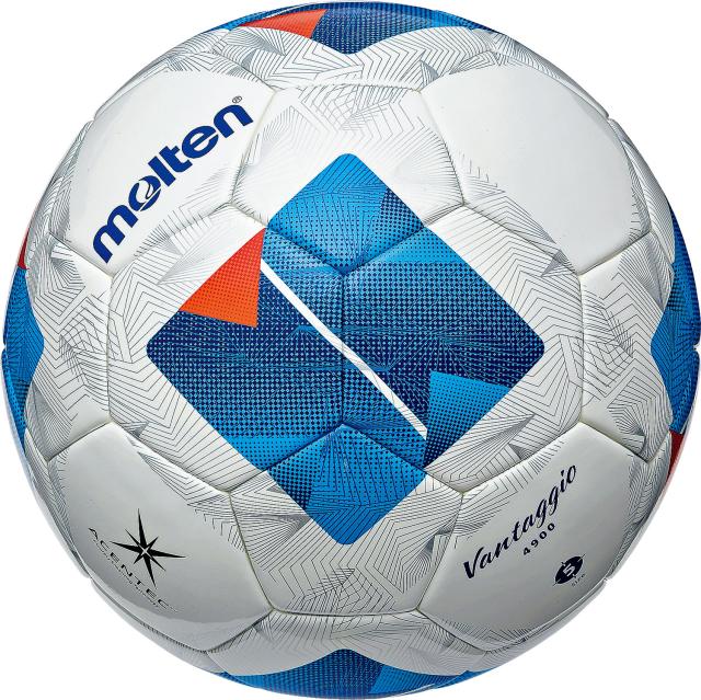 molten （モルテン） サッカー ボール ヴァンタッジオ 4900 芝用 【ホワイト】 F5N4900 ボール５号 サッカーボール ユニセックス 男性用・女性用 ホワイト 白 24SS {SK}