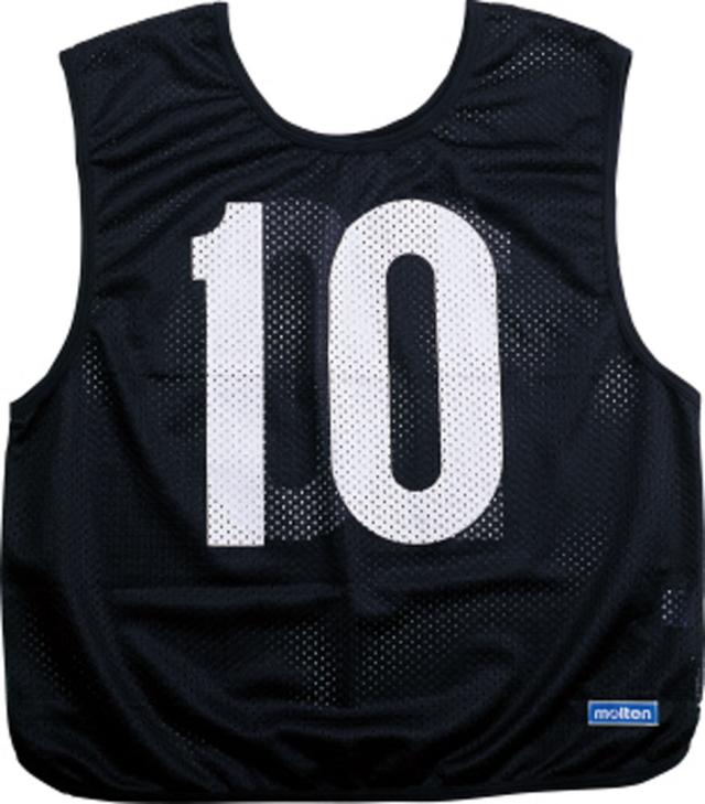 molten （モルテン） マルチスポーツ ウェアその他 ゲームベスト 中学校・高校・一般向け ゲームベスト１０枚セット 黒 番号１１〜２０ 【ブラック】 GB0213BK ウェアその他１ メンズ・レディース 男性用・女性用 黒 23 {SK}