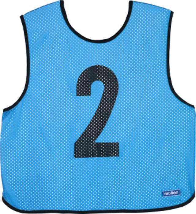 molten （モルテン） マルチスポーツ ウェアその他 ゲームベスト10枚セット 【サックス】 GB0213SK ウェアその他１ ミズイロ 水 22 {SK}