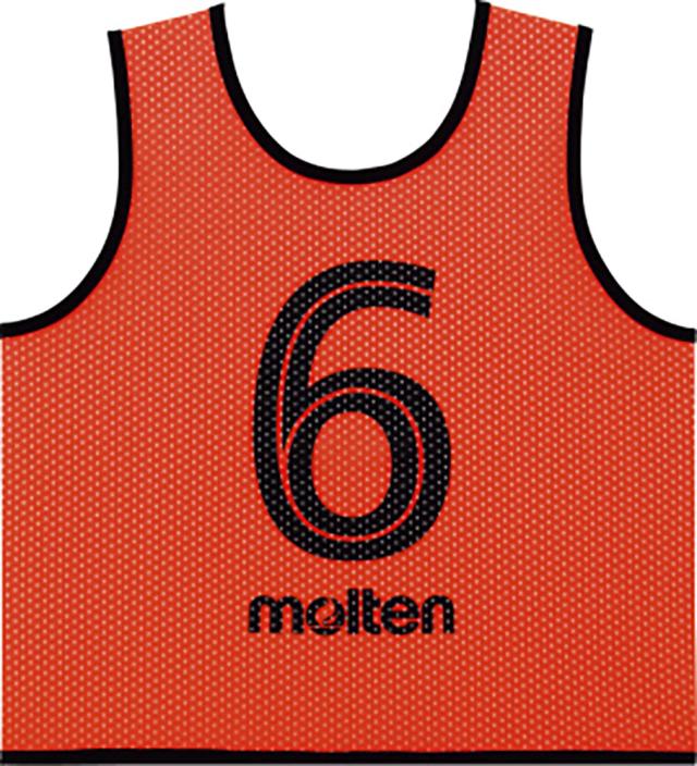 molten （モルテン） マルチスポーツ ウェアその他 ゲームベストGVジュニア10枚セット 蛍光オレンジ 【オレンジ】 GS0112-KO ウェアその他１ ジュニア・キッズ 子供用 橙 9999 {SK}