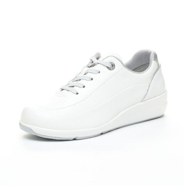 Moonstar（ムーンスター） コンフォートシューズ 革靴 SPORTH（スポルス）SP0215 【ホワイト】 42300491 レディース 女性用 外反母趾サポートインソール 白 {SK}