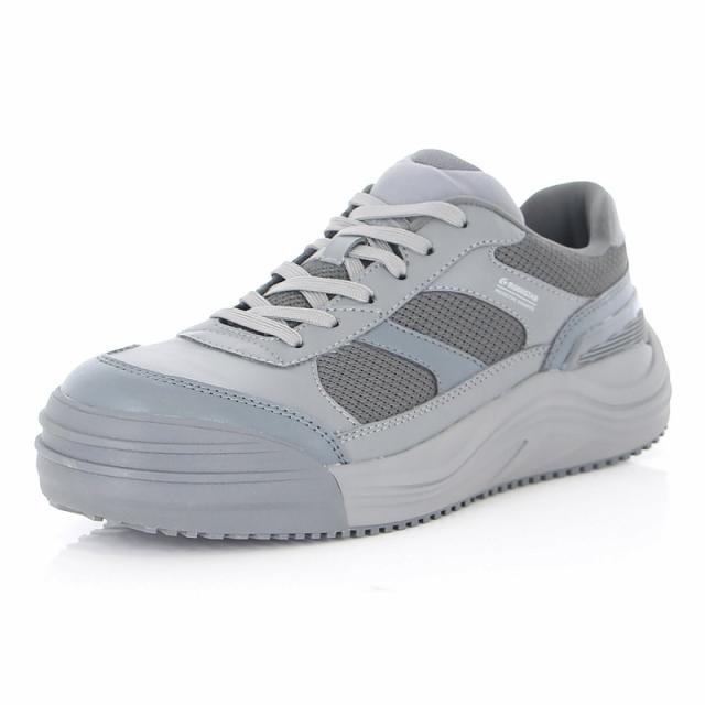 Moonstar（ムーンスター） スニーカー MOONSTAR （ムーンスター） MS ADT01 【グレー】 11410217 ワークシューズ ローカット 軽量性 通気性 防滑性 耐久性 メンズ 男性用 灰 25 {SK}