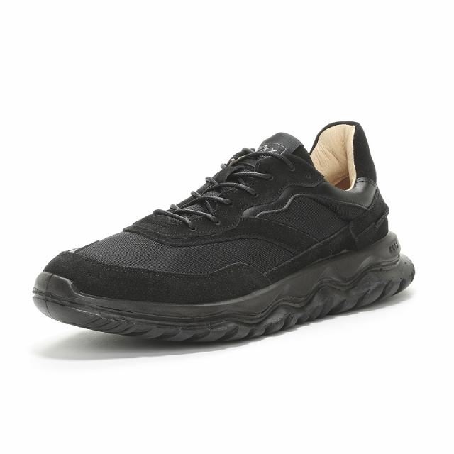 Moonstar（ムーンスター） スニーカー SPXX （エスピー） SX 78C01 【ブラック】 42200246 国産 スポーツ コンフォート レザー メッシュ 衝撃吸収性 軽量 弾力性 防滑性 負担かかりにくい メンズ・レディース 男性用・女性用 黒 25 {SK}