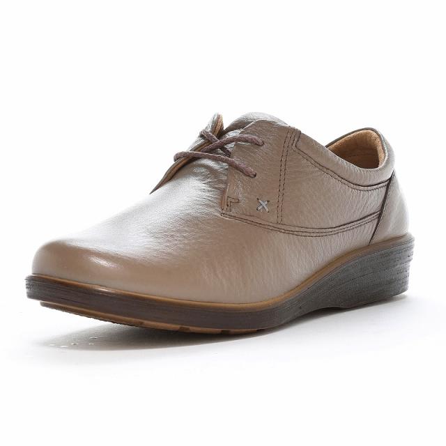 Moonstar（ムーンスター） スニーカー SPORTH （スポルス） SP5610 【オーク】 42301363 国産 コンフォートシューズ ヒール高3cm 軽量 衝撃吸収性 負担かかりにくい ソフトレザー 撥水加工 幅広 レディース 女性用 茶 25 {SK}