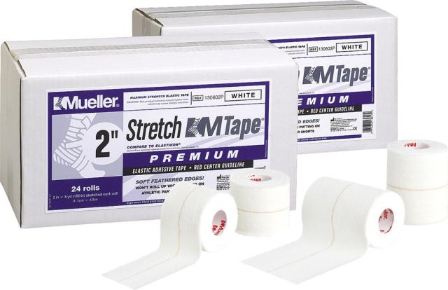 【お得なセット販売あり】 MUELLER （ミューラー） ボディーケア サポーター・テープ STRETCH MTAPE 76TEAM 【ホワイト】 21013 テーピング メンズ・レディース 男性用・女性用 白 23 {SK}