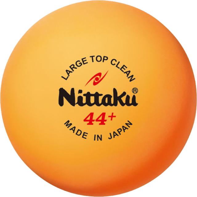 Nittaku （ニッタク） 卓球 ボール ラージ トップ クリーン 10ダース 【オレンジ】 NB1664 競技ボール 卓球ボール ピンポン メンズ・レディース 男性用・女性用 橙 22 {SK}