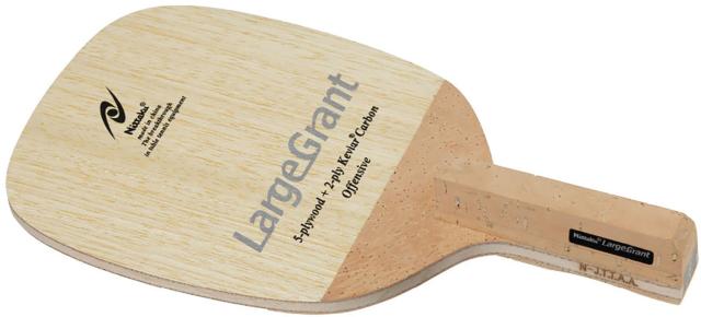 Nittaku （ニッタク） 卓球 ラケット ラージグラント P 【ウッド】 NC-0218 ペンラケット 卓球ラケット メンズ・レディース 男性用・女性用 木 24SS {SK}