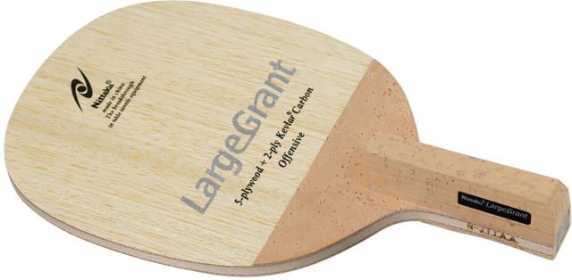 Nittaku （ニッタク） 卓球 ラケット ラージグラント R 【ナチュラル】 NC-0219 ペンラケット ラケット メンズ・レディース 男性用・女性用 肌 24SS {SK}