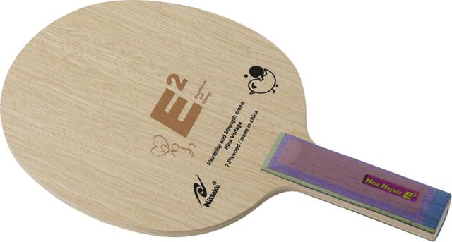 Nittaku （ニッタク） 卓球 ラケット ＨＩＮＡ Ｅ２ ＦＬ 【パープル】 NE-6428 シェークラケット 卓球シェークラケット メンズ・レディース 男性用・女性用 紫 2025 {SK}