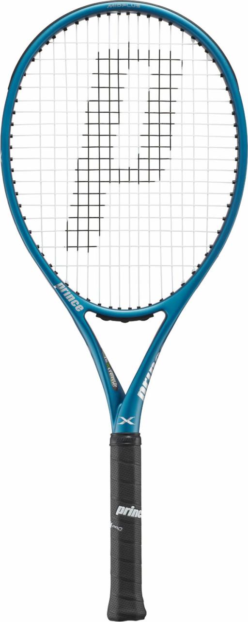 Prince （プリンス） テニス ラケット エックス 100 ツアー 【フローズンエメラルドメタリック】 7TJ216 ラケット 硬式 テニスラケット メンズ・レディース 男性用・女性用 ブルー 青 24SS {SK}