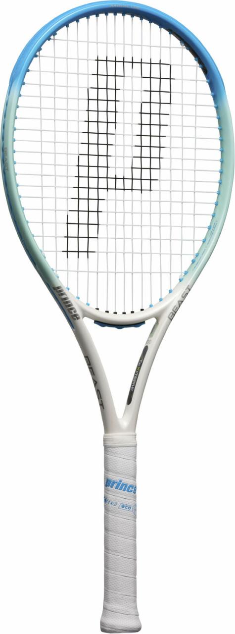 Prince （プリンス） テニス ラケット ビースト 100 (280g) 【ホワイト×ブルー】 7TJ236 ラケット硬式 硬式テニスラケット メンズ・レディース 男性用・女性用 白 青 25SS {SK}