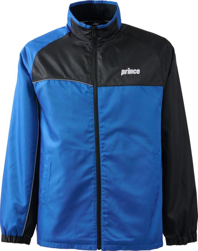 Prince（プリンス） テニス ウインドブレーカー・ジャージ ウィンドジャケット はっ水 UVケア 【ブルー】 TMU656T 110 ウインドブレーカー ジャージ ウォームアップ ウォーミング ウェア 防風 防寒 メンズ・レディース 男性用・女性用 青 20SS {SK}