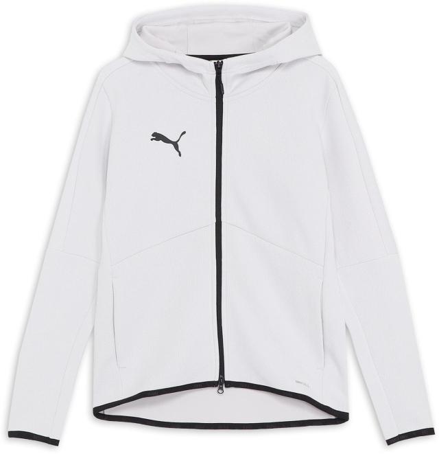PUMA （プーマ） サッカー スウェット・トレーナ PUMAFTBL TRAVEL フーデットスウェット JKT 【フェザーグレー】 660131 スウェットパーカー ジャケット メンズ 男性用 グレー 灰 20Q1 {NP}