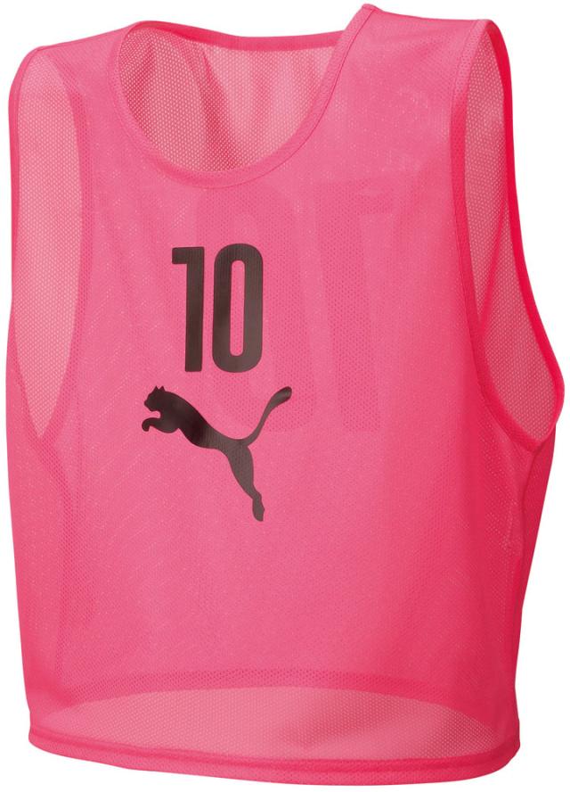 PUMA（プーマ） サッカー・フットサル ゲームシャツ・パンツ ビブスセット（１０枚組）  【ピンク】 メンズ・レディース 男性用・女性用 920604 05 {SK}